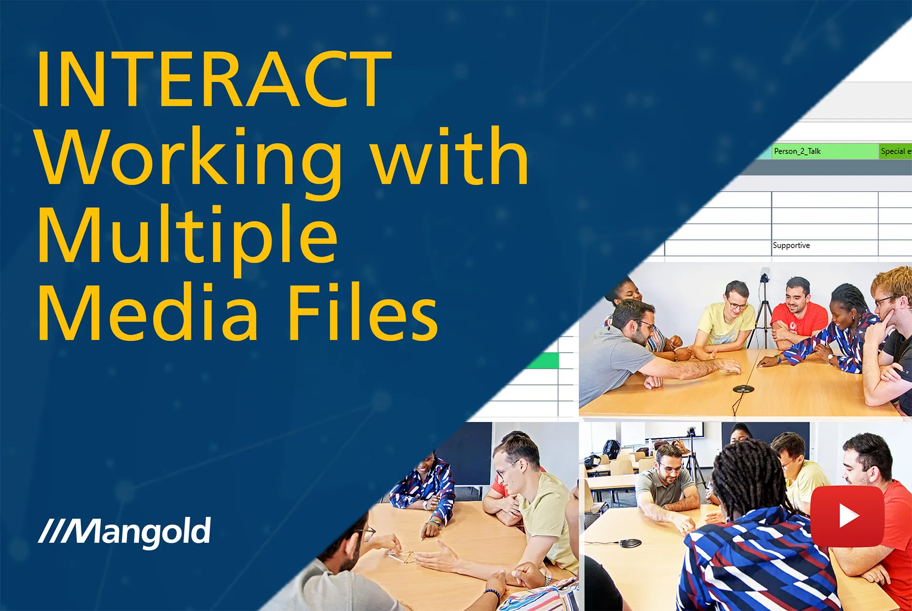 How to Synchronize and Analyze Multiple Media Files in Mangold INTERACT — Mangold International